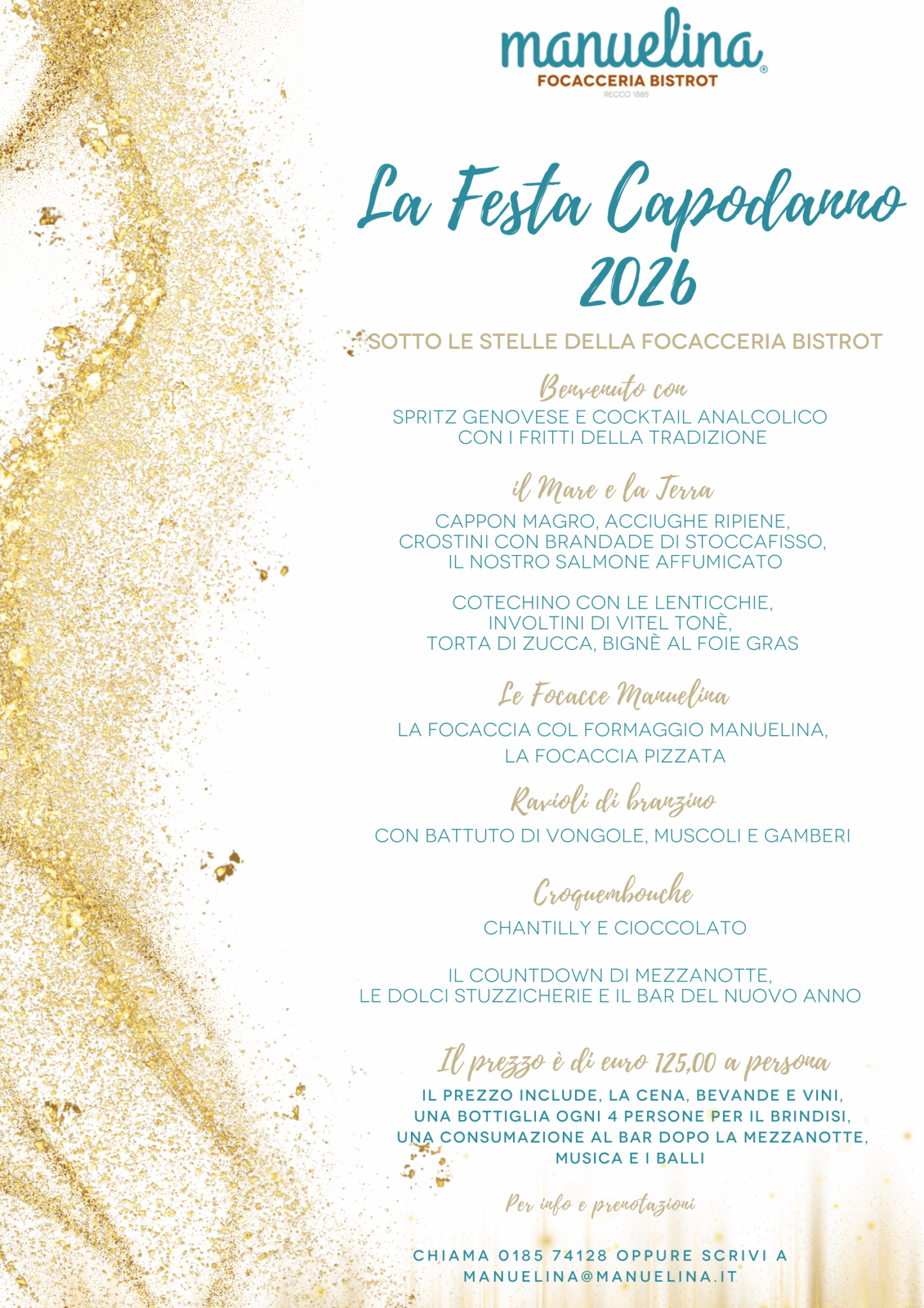 Capodanno 2026 | Manuelina